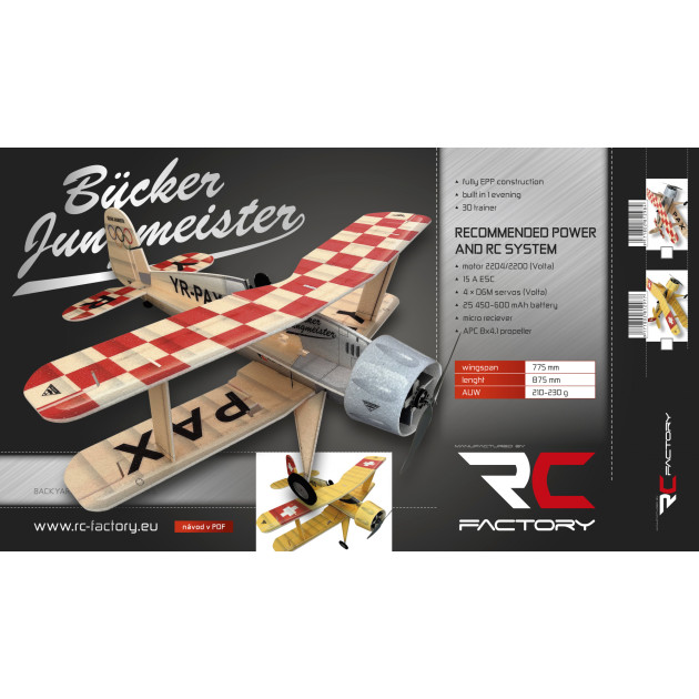 Bücker Jungmeister | RC Factory
